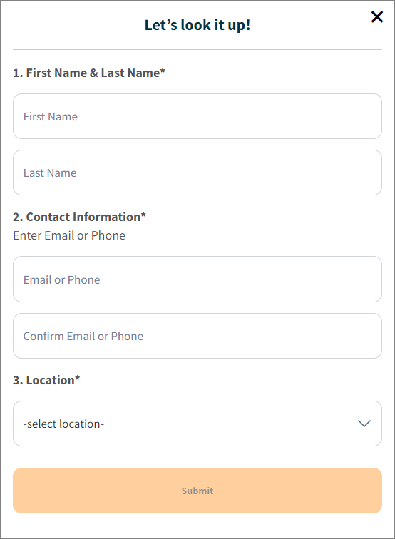 Look Up My Previously Scheduled Appointment – Client Help Center